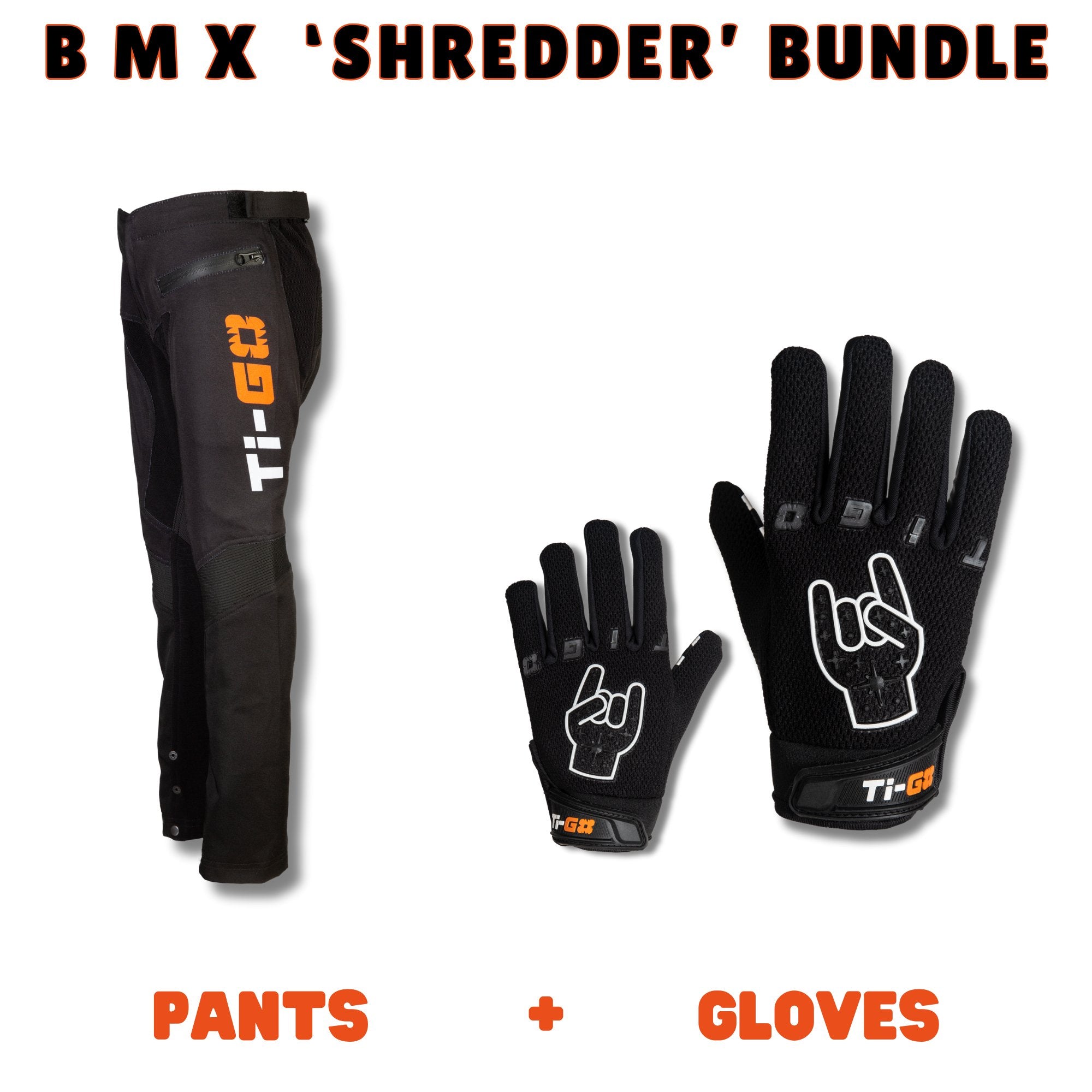 BMX trouser & Glove 'Shredder' Bundle – Ti-GO Sport